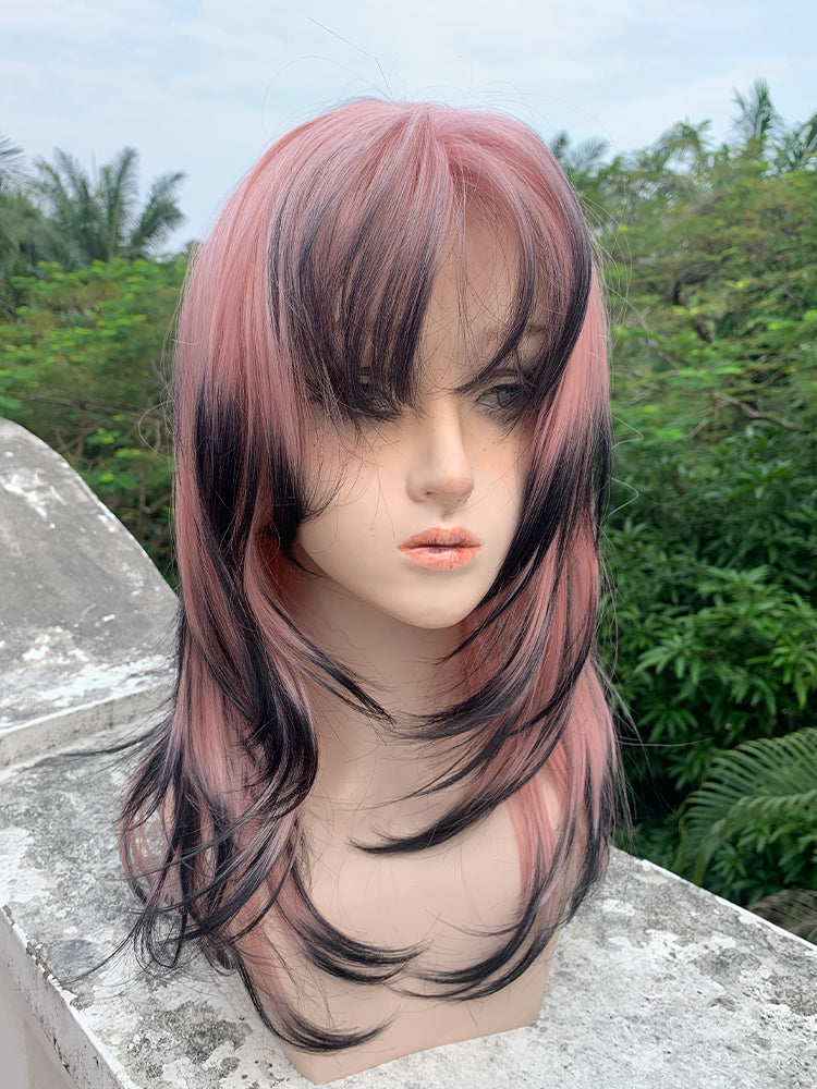 Berry jam colored wig KF11056 – unzzy