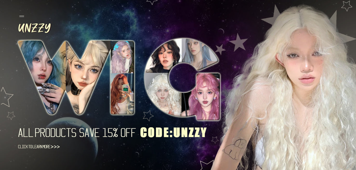 Asian fashion aesthetic kawaii pastel online store www.unzzy.com