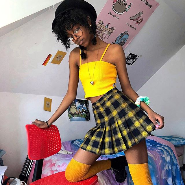 Chic plaid skirt KF90103 – unzzy