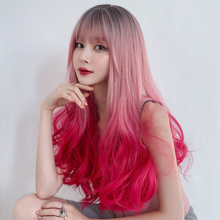 Gradient big wave curly hair wig KF9238 – unzzy