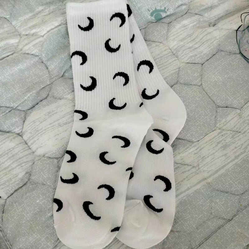 Moon socks two pairs KF9613 – unzzy