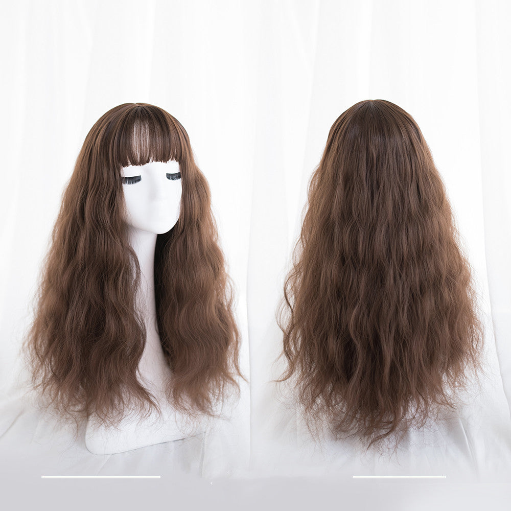 Cute long roll wig KF80054 – unzzy